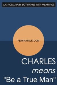 25 Catholic Baby Boy Names with Meanings – FeminaTalk