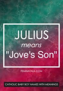 25 Catholic Baby Boy Names with Meanings – FeminaTalk