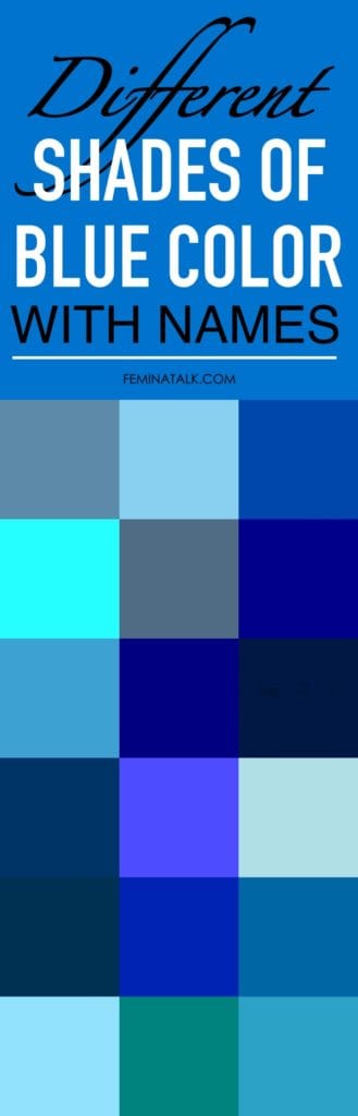 30 Different Shades of Blue Color with Names – FeminaTalk