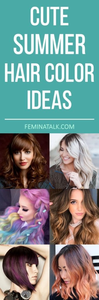 80 Cute Summer Hair Color Ideas To Try In 2024 – FeminaTalk