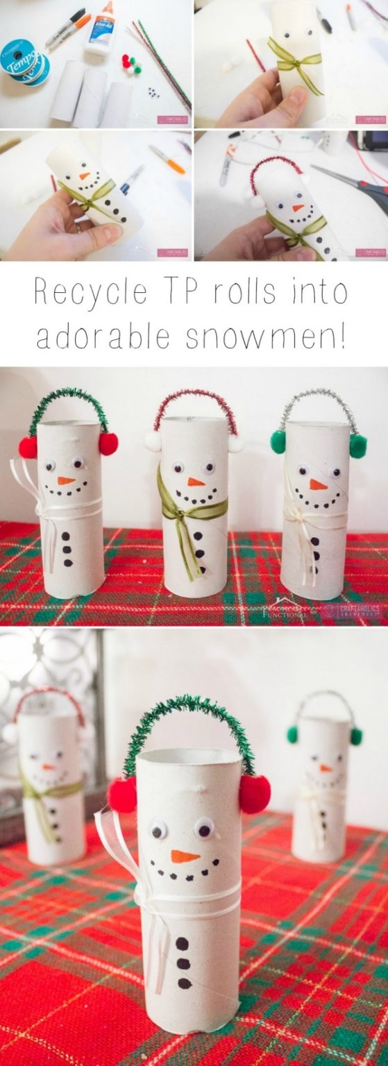 60+ DIY Snowman Craft Ideas For This Winter – FeminaTalk